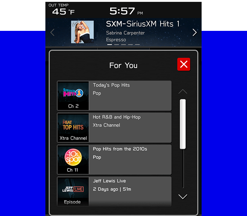Welcome to Your Subaru Trial Offer | SiriusXM