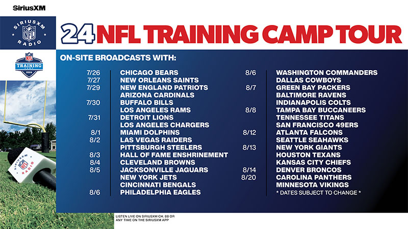 Listen to NFL Games: Schedules & Live Play-by-Play | SiriusXM