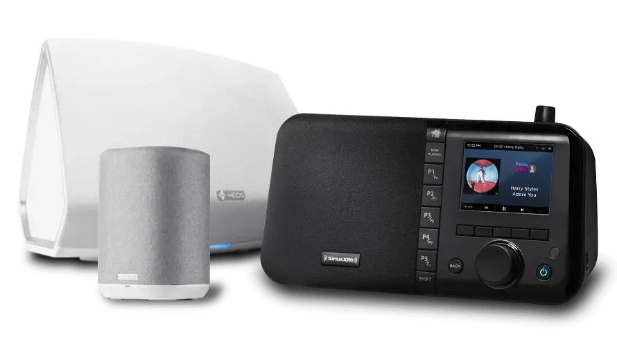 Stream on Home Audio Systems | SiriusXM